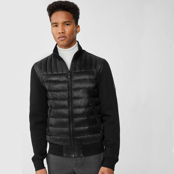 Mackage - Collin Quilted Front Bomber Jacket in Black | Nigel Clare Mackage - Collin Quilted Front Bomber Jacket in Black | Nigel Clare